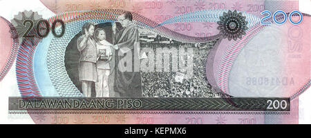 Php bill 5 back Stock Photo - Alamy