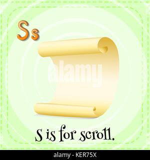 Flashcard letter R is for roll illustration Stock Vector Image & Art ...