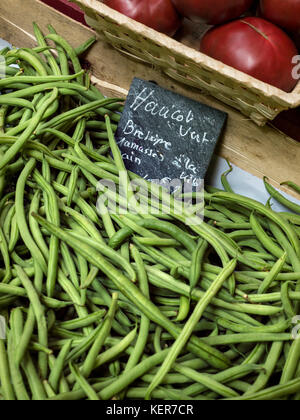 Haricots verts, green beans Stock Photo - Alamy