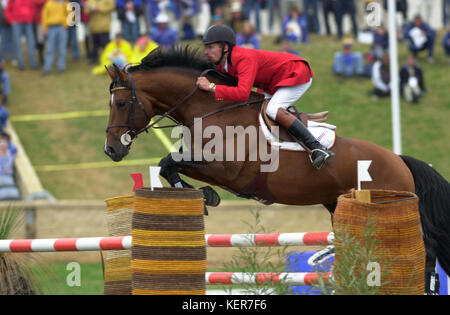 Olympic Games, Sydney 2000, Thomas Velin (DEN) riding Carnute Stock ...
