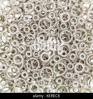 simple cogs and gears illustration backdrop - teamwork concept Stock ...