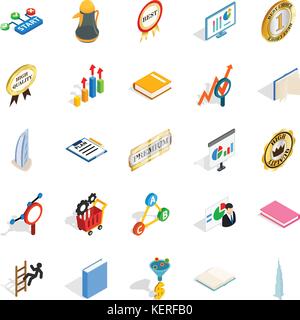 Superior icons set, isometric style Stock Vector Image & Art - Alamy