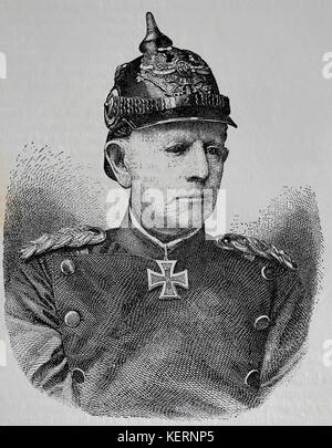 Moltke, Helmuth Karl von (the Elder), 26.10.1800 - 24.4.1891, Prussian ...