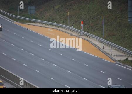 motorway emergency refuge area Stock Photo: 164046266 - Alamy