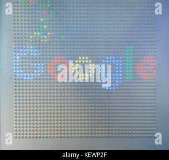 The Home Wall at the Google Pop Up store on Fifth Avenue featuring the ...