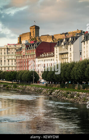 Castle Fort Pyrenean Museum, Lourdes, France, Europe Stock Photo - Alamy
