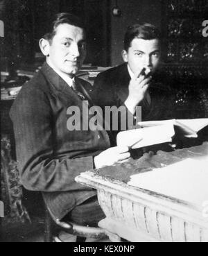 portrait of 2 men Stock Photo - Alamy