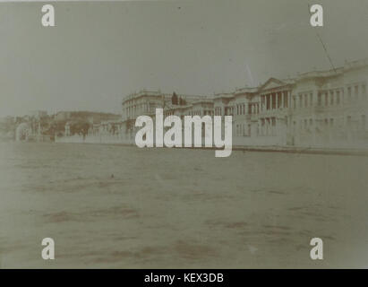 This photograph shows Ferdinand I of Bulgaria during his 1910 visit to ...