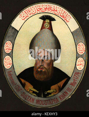 Sultan Mustafa III - ruler of the Ottoman Turks Stock Photo - Alamy