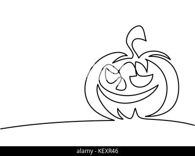 halloween pumpkin icon linear Stock Vector Image & Art - Alamy