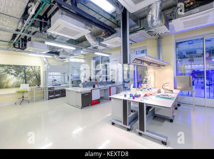 Modern scientific laboratory interior at Skolkovo Technopark Stock ...