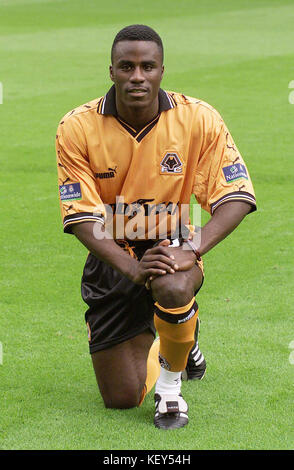 Wolverhampton Wanderers footballer Ade Akinbiyi Stock Photo - Alamy