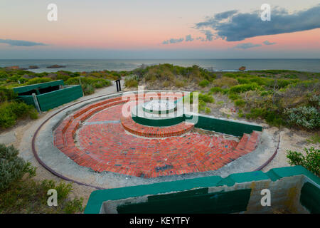World War Two artillery fortification ruins, Point Peron Western ...