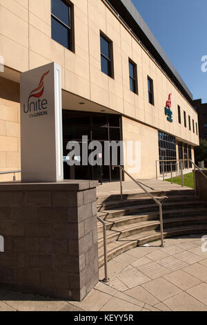 UNITE office building in Newcastle-upon-Tyne, England. The building is ...