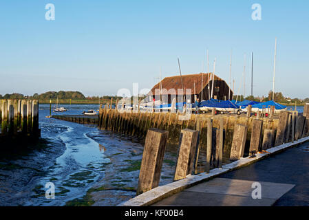 Bosham Harbour, West Sussex, England, UK, On a bright and sunny Stock ...