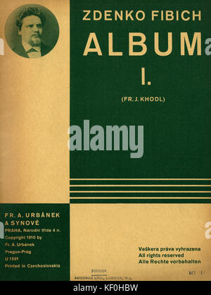 Zdenek Fibich 's (Zdenko) ' Album 1., vyber cyklu klavirnich skladeb ...