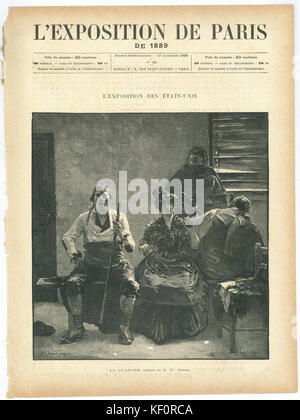 This page from the 1889 Exposition de Paris highlights one of the many ...