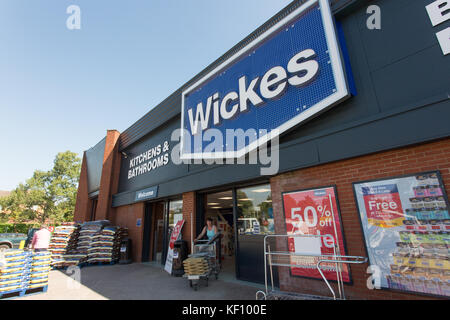 Wickes DIY store, Trowbridge Stock Photo - Alamy