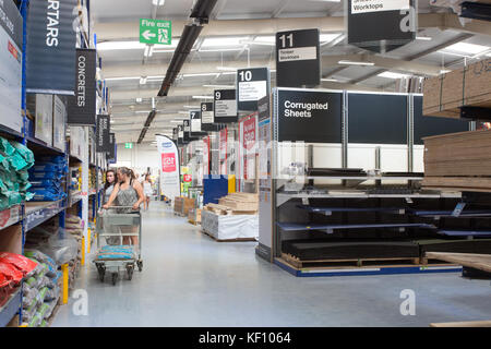 Wickes Store interior Stock Photo - Alamy