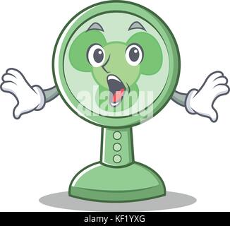 Surprised air cooler isolated with the cartoon Stock Vector Image & Art ...