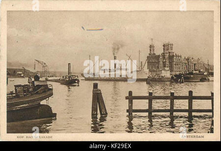 Handelskade, Amsterdam (ansichtkaart Stock Photo - Alamy