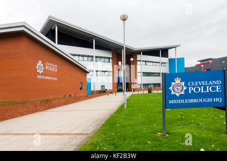 Cleveland UK Police Force Headquarters of Middlesbrough Constabulary ...