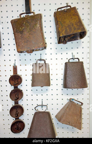 cow bell, cow bells Stock Photo - Alamy