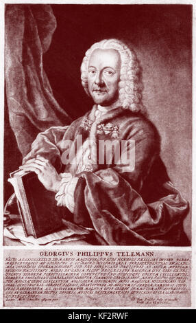 Georg Philipp Telemann Stock Photo - Alamy