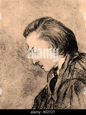 . Portrait of Frédéric Chopin and George Sand . Painting I commissioned and of which I own the ...