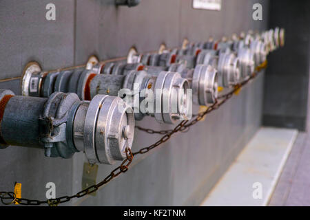 Fire hydrant system in Sydney outside apartment building,Australia ...