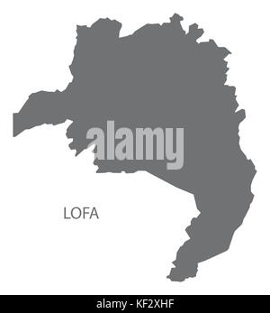 Map of Lofa, a province of Liberia Stock Vector Image & Art - Alamy