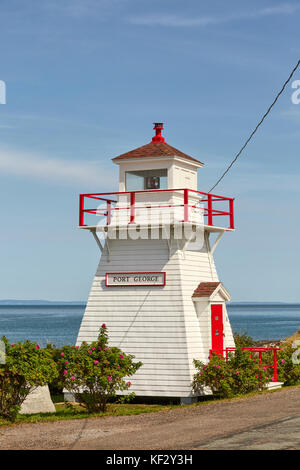 Port George lighthouse, Nova Scotia, Canada Stock Photo - Alamy