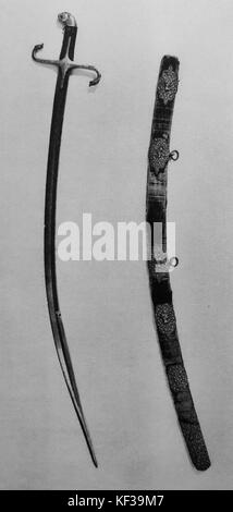 This Poland Hussar sabre, of Tatar type, features distinctive design ...