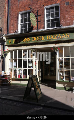 Rochester, Kent, England, UK. Baggins Book Bazaar - the biggest second ...