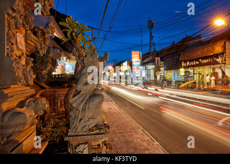 Street View of Ubud, Bali, Indonesia Stock Photo: 102485532 - Alamy
