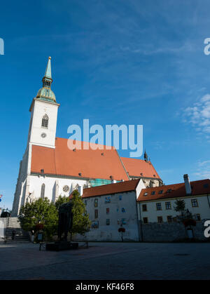 St Martin's Cathedral Church, Bratislava; Slovakia; Europe Stock Photo ...