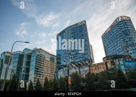 Dongzhimen architecture in Beijing Stock Photo - Alamy