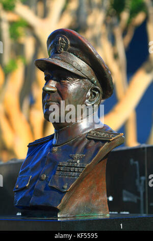 USA, California, San Diego. Clifton A. F. Sprague Memorial and USS ...