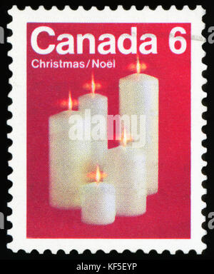 Santa Clause candles Stock Photo - Alamy