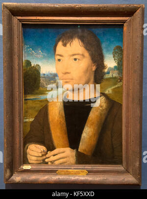 Portrait Of A Young Man by Hans Memling. Hans Memling (also spelled ...