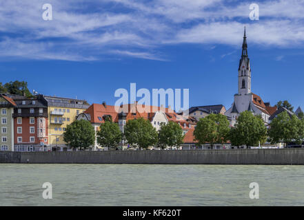 Townscape Bad Toelz, Bavaria, Germany Stock Photo - Alamy