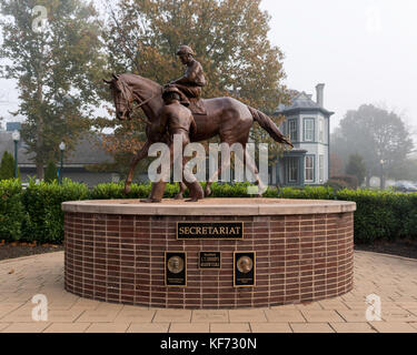 Secretariat statue in Lexington Kentucky Stock Photo - Alamy
