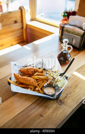 Alaska Fish House seafood restaurant in Ketchikan, Alaska, USA Stock ...