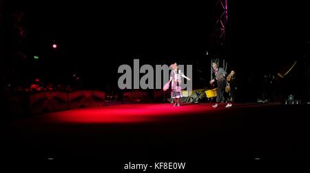 circus clown cleaners Stock Photo - Alamy