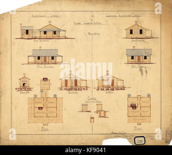 Cape Cleveland Cottages, 1878 Stock Photo - Alamy