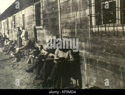 Group of prisoners at Stalag XVIII D Stock Photo - Alamy