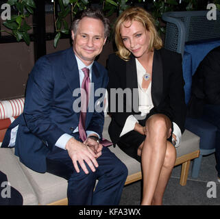 Uma Thurman at Dujour Magazine Party Featuring: Uma Thurman Where: New ...