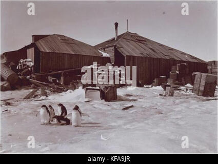 The Main Base, Australian Antarctic Expedition, 1913 Stock Photo - Alamy