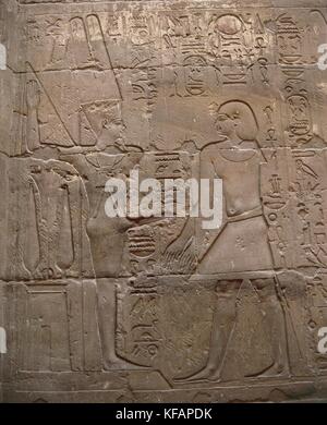 Ancient Egyptian god Min, the god of reproduction and fertility ...