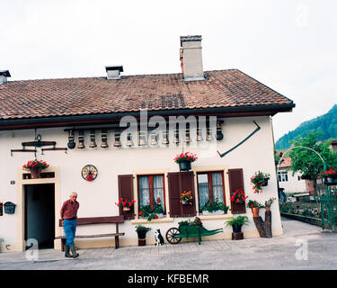 An elderly man walks in front of the Bosphorus Strait in Istanbul Stock ...